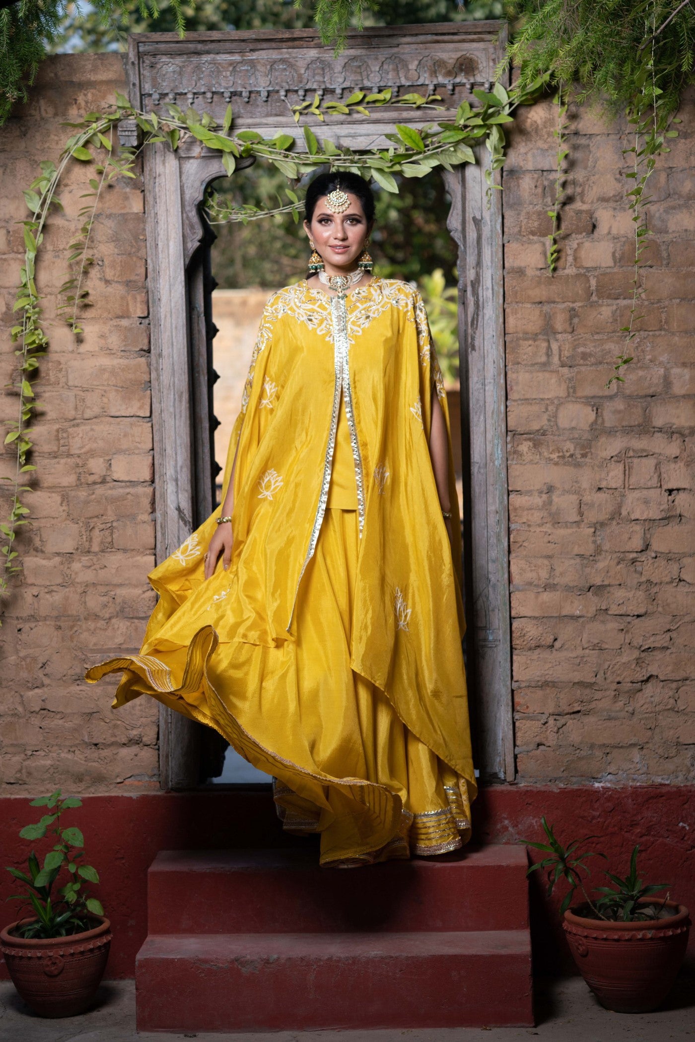 Yellow Cape Set – Leela By A